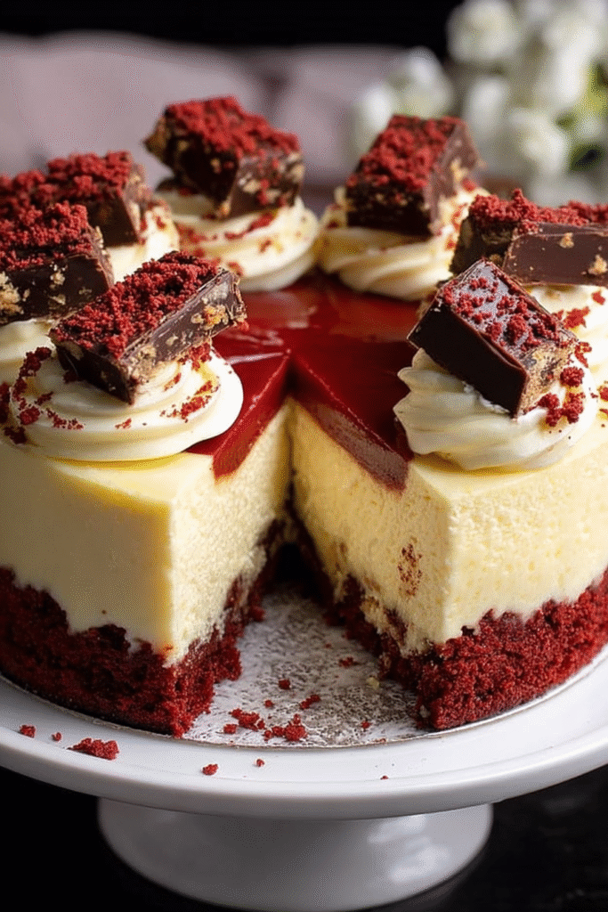 The Ultimate Red Velvet Cheesecake